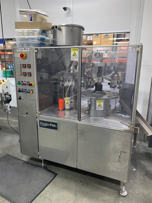 Prodo-Pak model T-60 tube filler | Processing + Packaging Equipment ...